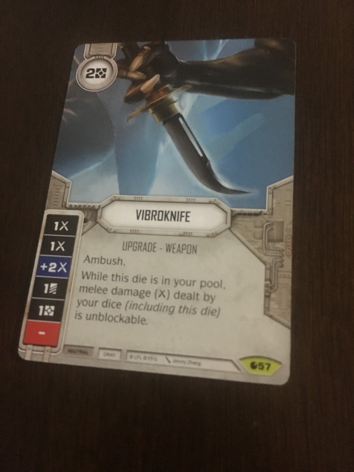 Star Wars Destiny Spirit of the Rebellion - Rare – VIBROKNIFE Dice ...