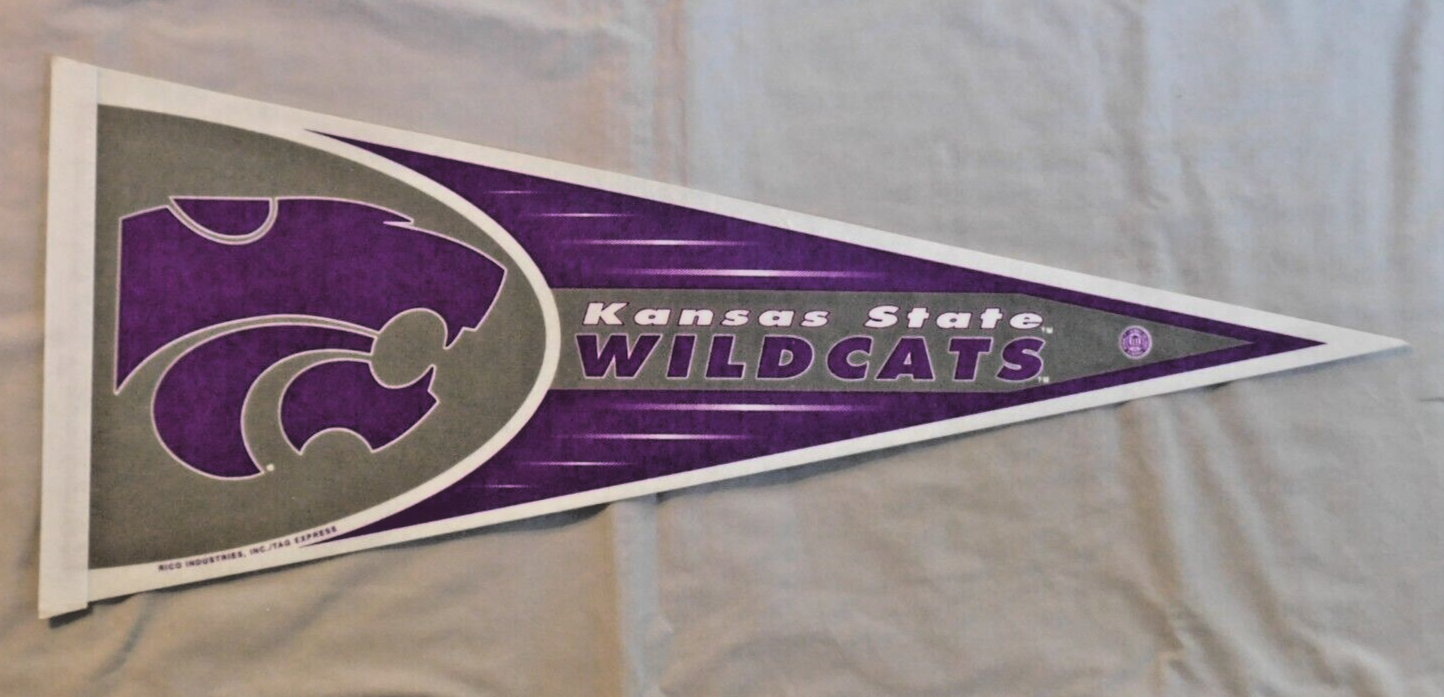 Kansas State Wildcats Pennant Full Size 30'' New | eBay