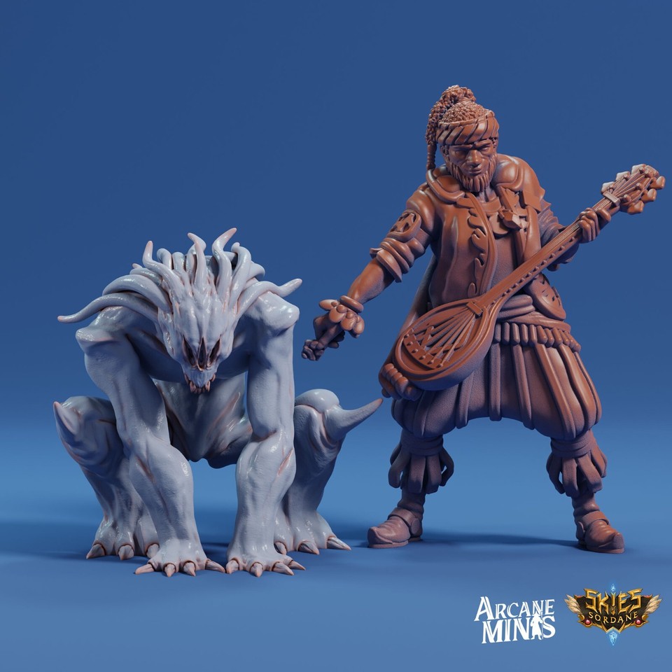 Silent Stalker | Pose 1 | Dungeons & Dragons Arcane Minis D&D Miniature ...