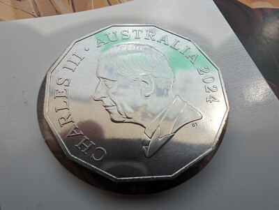 2024 50cAustralian Coin UNC RAM Uncirculated Fifty Cent Coin KING ...