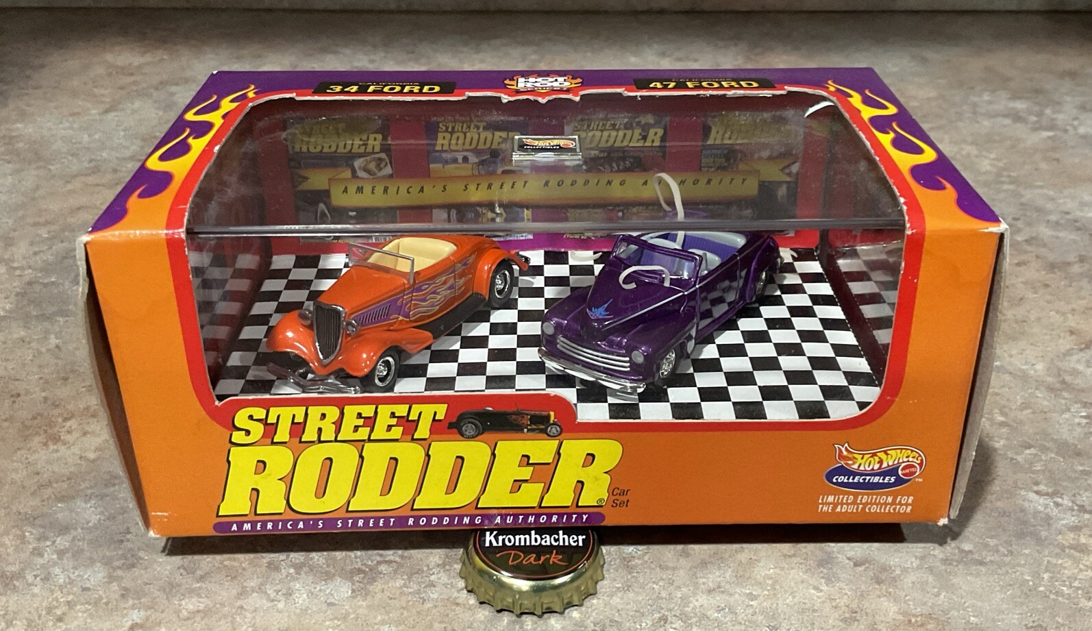 Hot Wheels Street Rodder '34 Ford & '47 Ford 2 Car Set, Hot Rod Series ...
