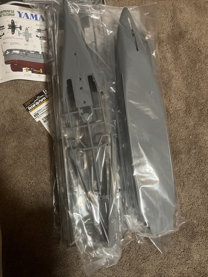 Tamiya 78025 Japanese Battleship Yamato Large Model Kit With Extras! 👀 ...