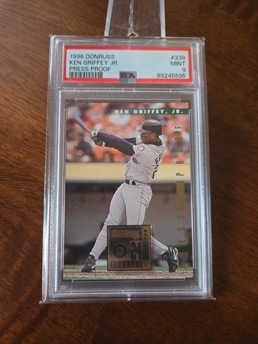 1996 Donruss PRESS PROOF Ken Griffey Jr - PSA 9 | eBay