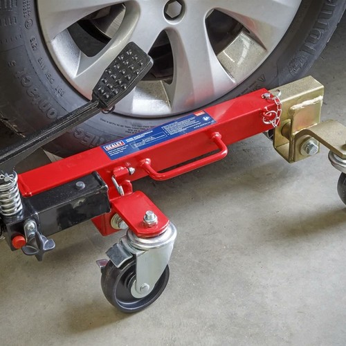 Sealey 1500lb Hydraulic Wheel Dolly Skates Vehicle Positioning Jack ...