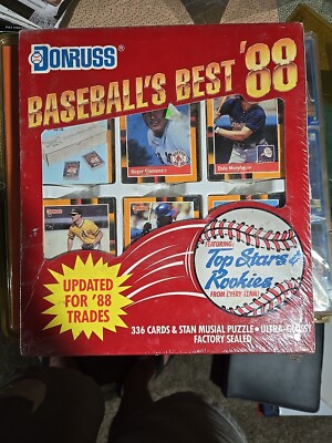 1988 Donruss Baseball's Best '88 Factory SEALED Complete Set - Rookies ...