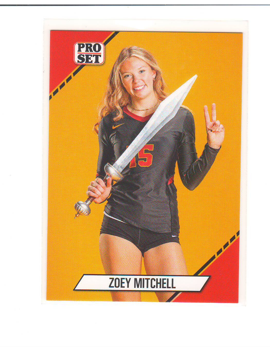 2024 Leaf Pro Set USC Beach Volleyball #21 Zoey Mitchell | eBay
