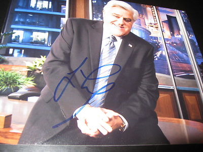 JAY LENO SIGNED AUTOGRAPH 8x10 PHOTO THE TONIGHT SHOW PROMO LATE NIGHT ...