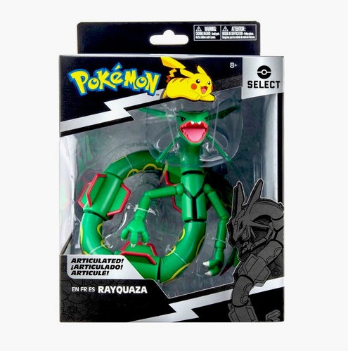NEW / Pokemon Select Super Articulated Rayquaza Action Figure | eBay