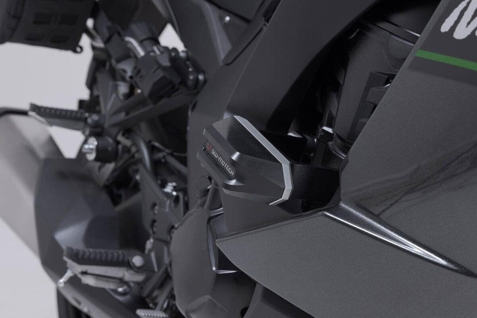 SW MOTECH Frame Sliders Kit For Kawasaki Ninja 1100 SX 2025 STP.08.590. ...