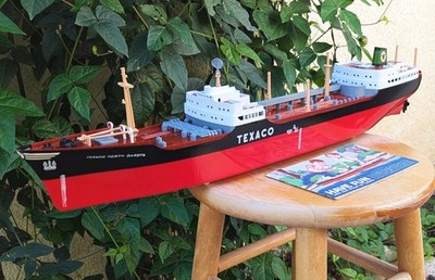 Texaco Tanker N Dakota Ship by Wen-Mac RESTO-MOD: Very Nice w/Original ...