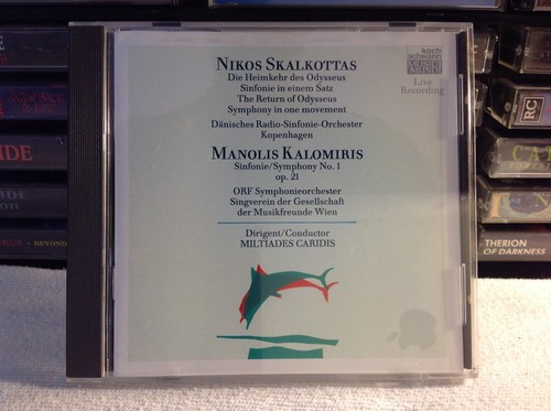 SKALKOTTAS KALOMIRIS GREEK SYMPHONIES LIVE CLASSICAL CD '90 KOCH ...