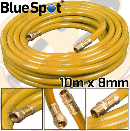 HEAVY DUTY Air Line Hose Compressor Air Hose Line 10m 33ft 1/4" 6mm BSP ...