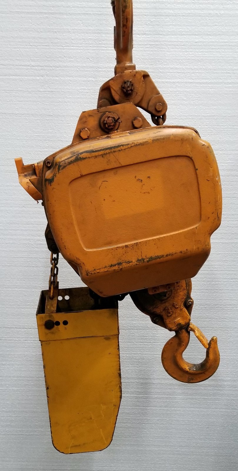 Beebe 3 Ton Chain Hoist L4E3 L4E3FHSSP 17 ft./min. 4 hp, 1710 rpm, 220/ ...