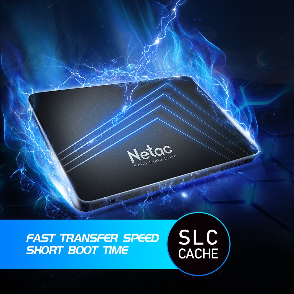 Netac 256GB SSD 2.5'' SATA III 6Gb/s Internal Solid State Drive 500MB/s ...