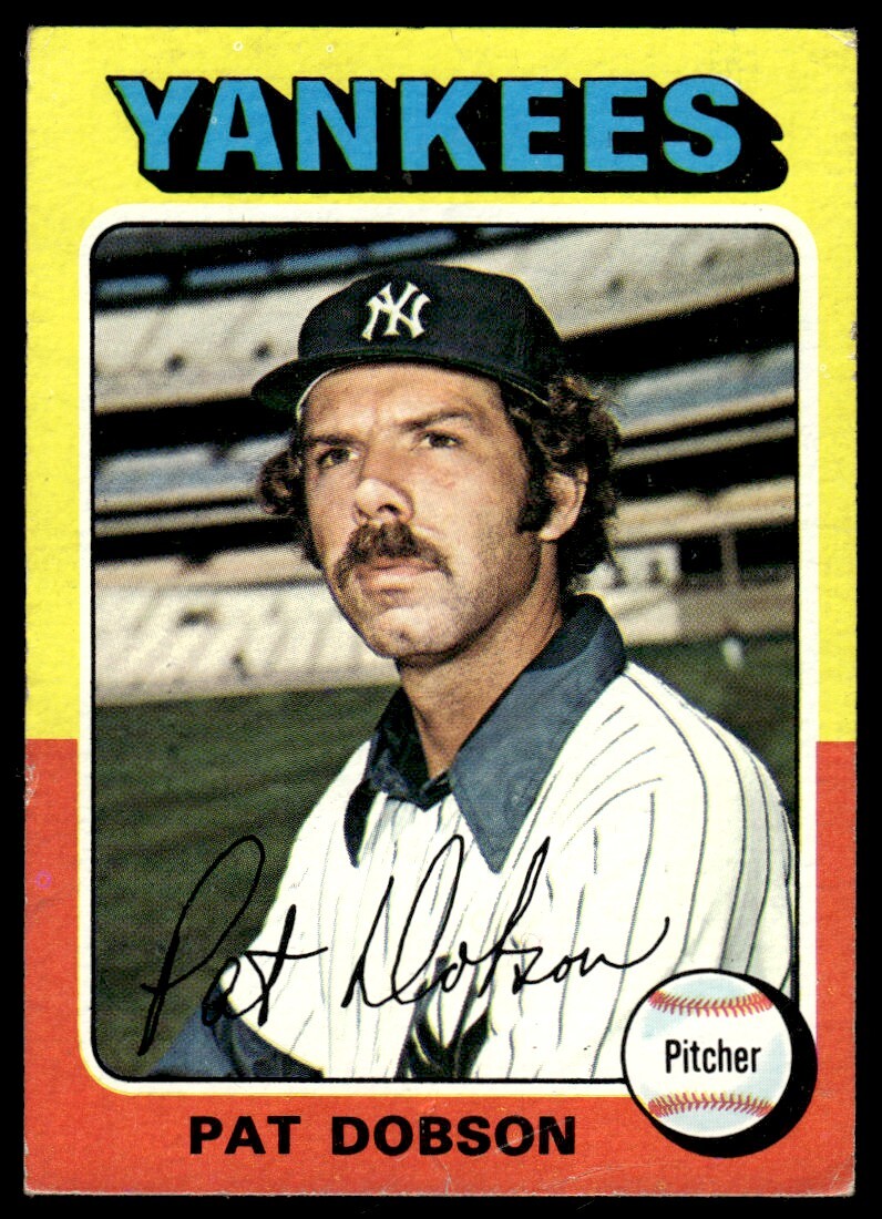 1975 Topps Pat Dobson New York Yankees #44 | eBay