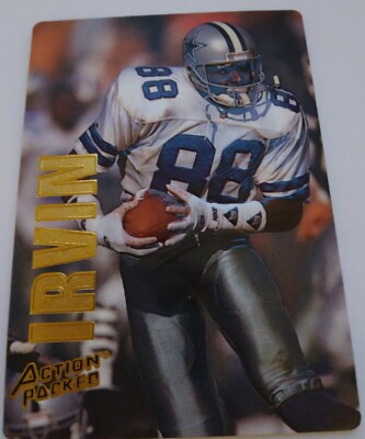 The Playmaker MICHAEL IRVIN Team NFL The Cowboys WR #88 Beautiful GEM ...