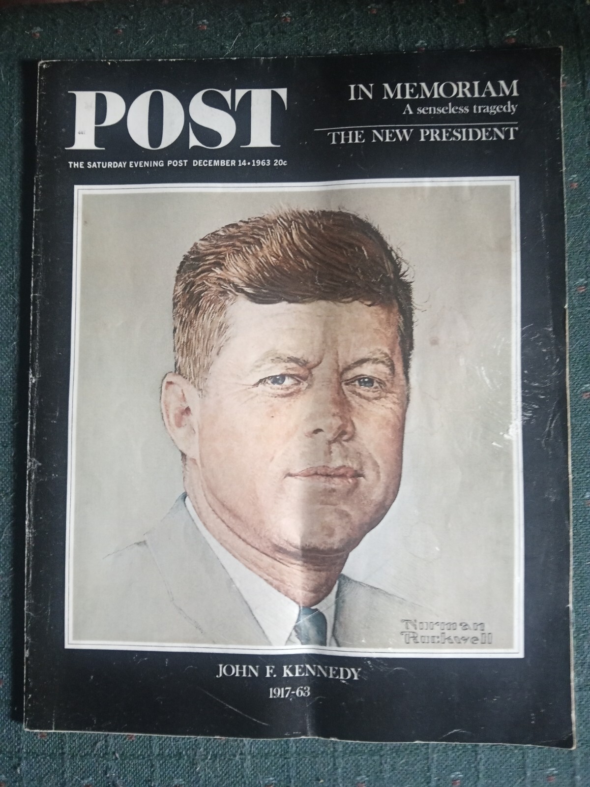 JFK Kennedy Assassination, POST In Memoriam Dec 14 1963 | eBay