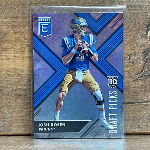 2018 Panini Elite Draft Picks Collegiate Josh Rosen UCLA Bruins #102 ...