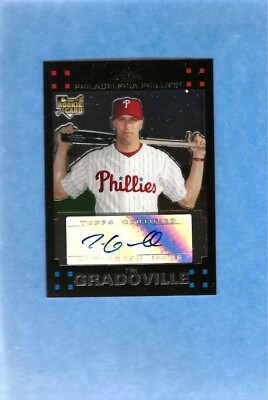 2007 Topps Chrome Tim Gradoville Rookie RC Auto #361 NM to MINT | eBay
