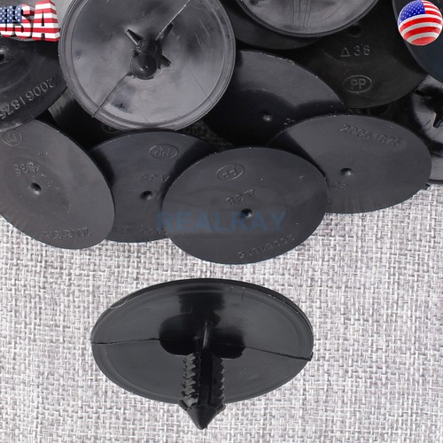 For GM Hood Insulation Pad Retainer Clips- Fits 1/4" Hole- 2" Dia.- 30 ...