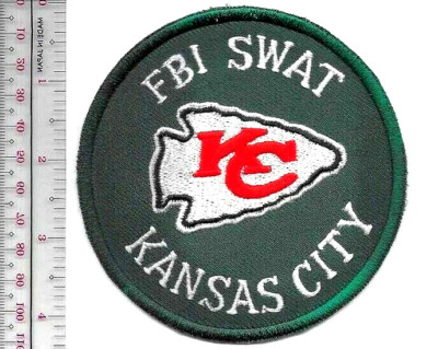 FBI Missouri Kansas City Field Office Swat Team & Kansas City Chiefs NO ...