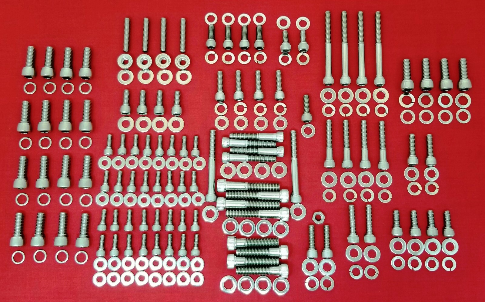 FORD ENGINE STAINLESS STEEL ALLEN BOLTS KIT 351C 351 CLEVELAND COBRA ...