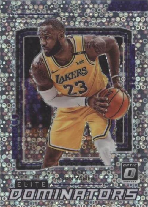 2021-22 Panini Donruss Optic - Elite Dominators LeBron James #6 Fast ...