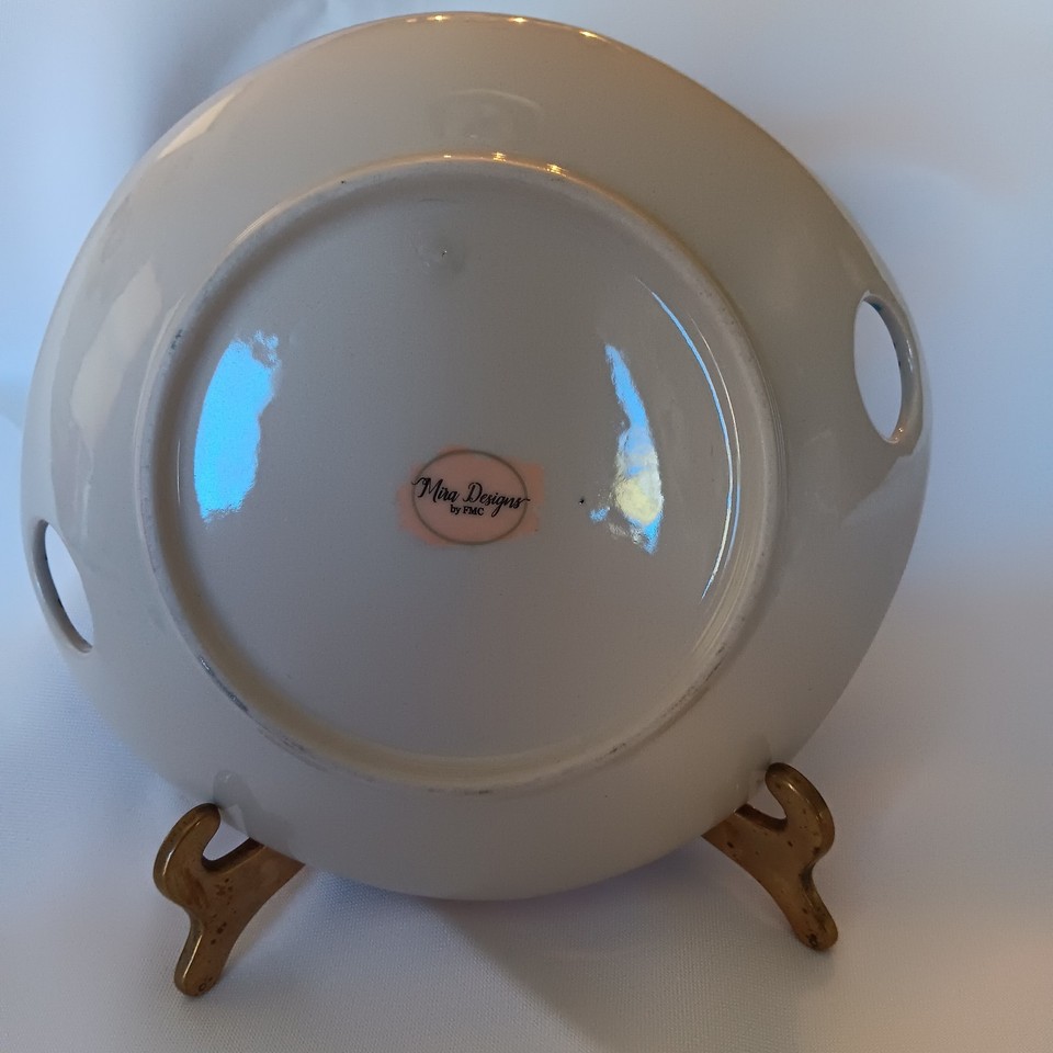 Mira Designs By FMC Appetizer Coupe Plate Flat Bowl | eBay