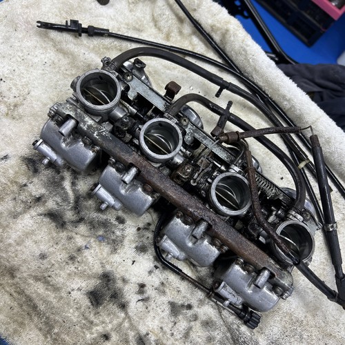 Kawasaki ZR1100 Zephyr Carbs. Used Carbs Off Project Bike Being Broken ...