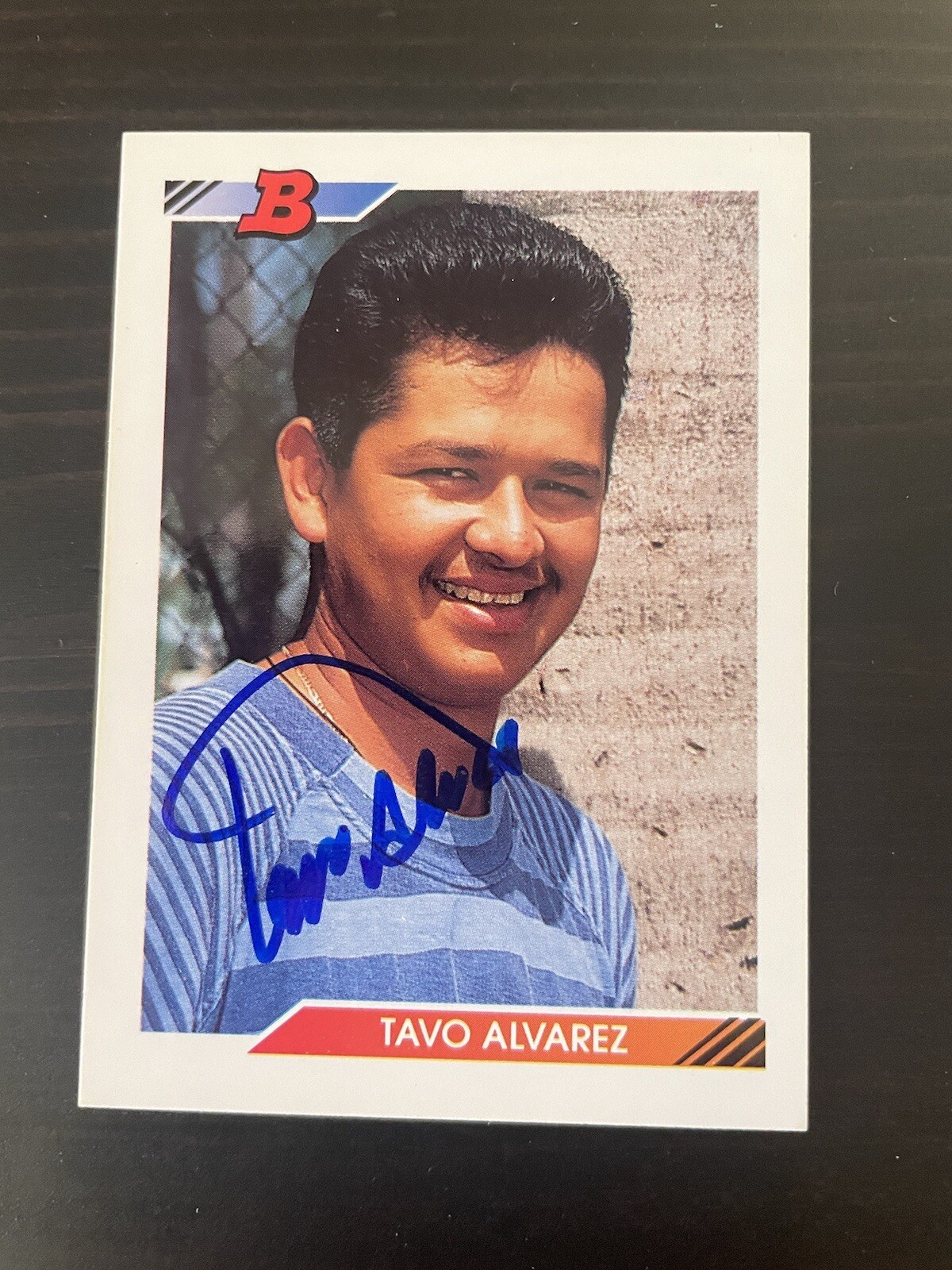1992 Bowman #165 Tavo Alvarez Montreal Expos Signed Card Autographed | eBay
