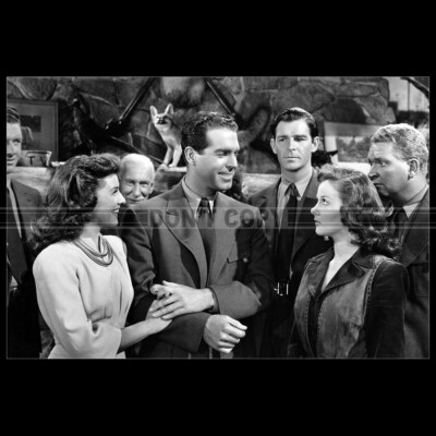 Photo F.023562 PAULETTE GODDARD FRED MACMURRAY SUSAN HAYWARD THE FOREST ...