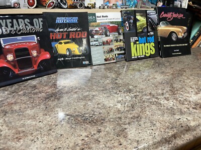 lot of 5 hot rod books hard cover | eBay