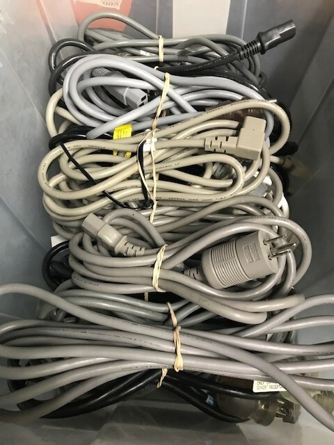 5-15P to C13 16GA. Hospital-Grade Power Cords 10ft - LOT of 27 total ...