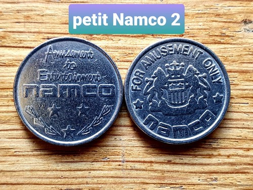Lot De 30 Medal jetons Token Namco 2 pour Coin Pusher, borne Arcade ...