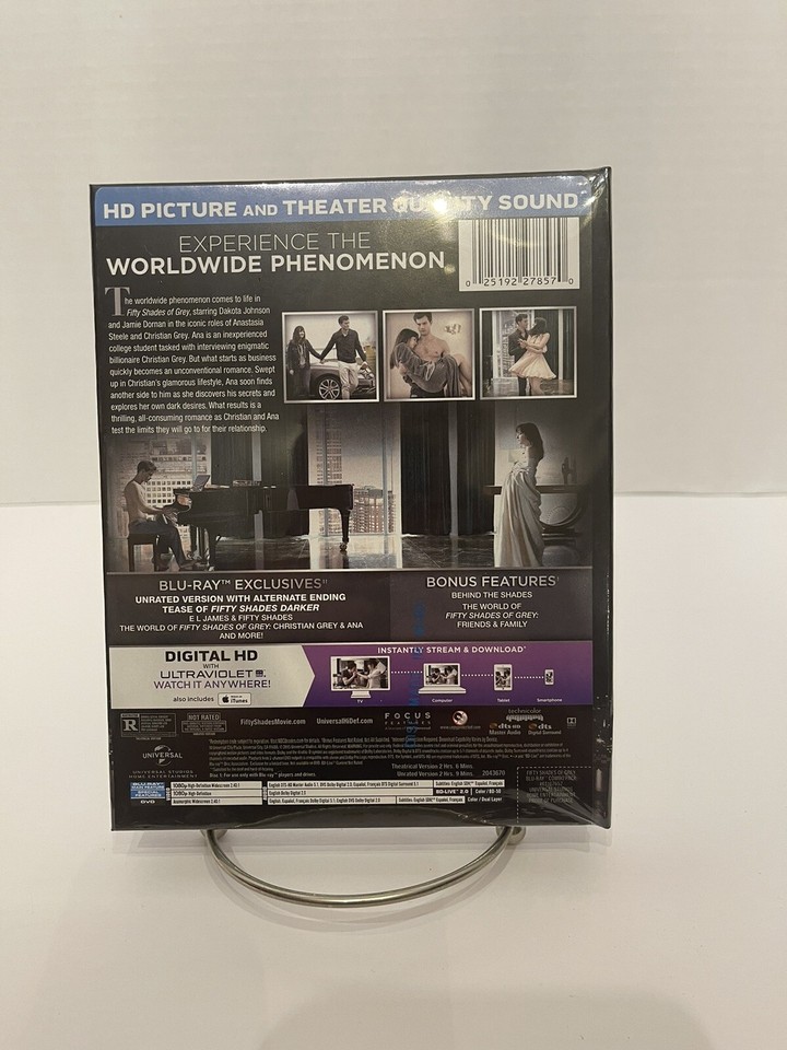 Fifty Shades of Grey Unrated Blu-ray Digibook Collectors Edition | eBay