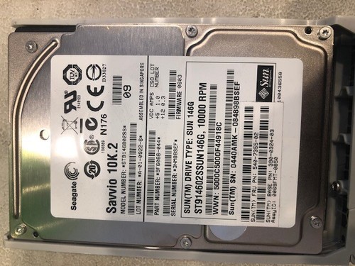 Seagate Savvio 10K.2 146GB Internal 10000RPM 2.5" (ST9146802SS) HDD ...