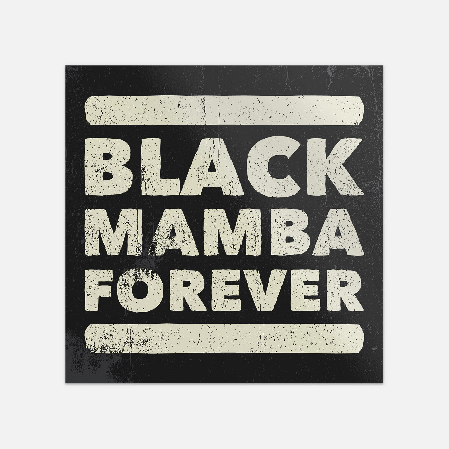 Koby Bryant Black Mamba Forever Grunge Vinyl Sticker Decal | eBay