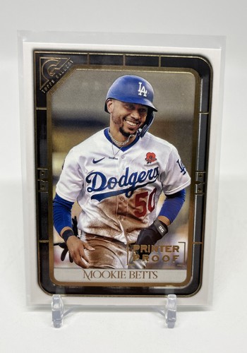 2021 Topps Gallery Mookie Betts Printer Proof #18 | eBay