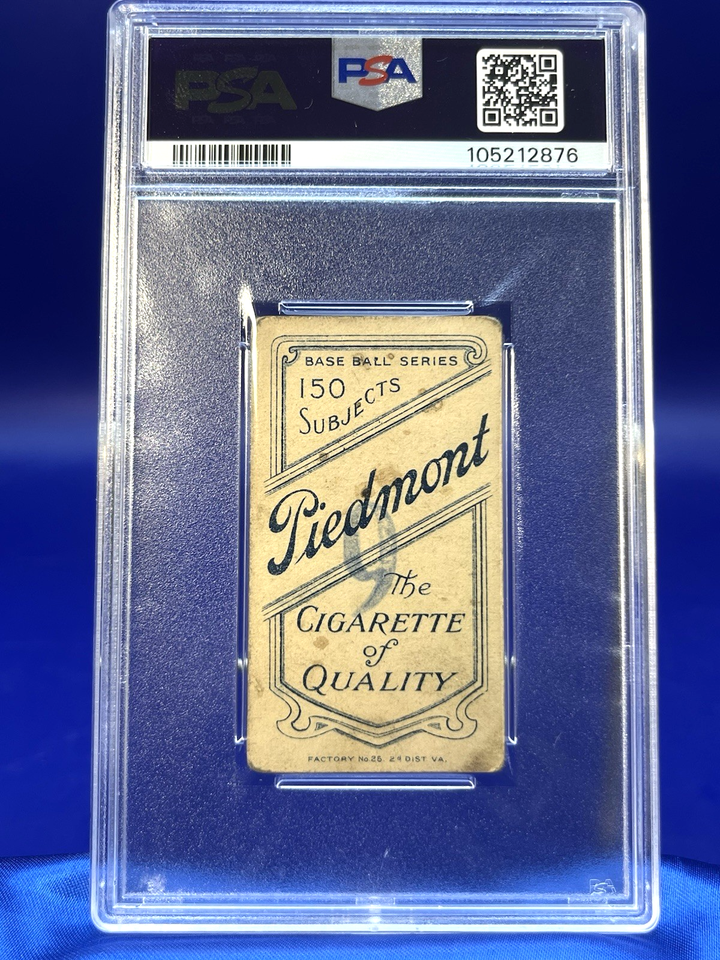 1909 T206 Nap LaJoie HOF Cleveland Portrait Piedmont 150 PSA 1.5 ...