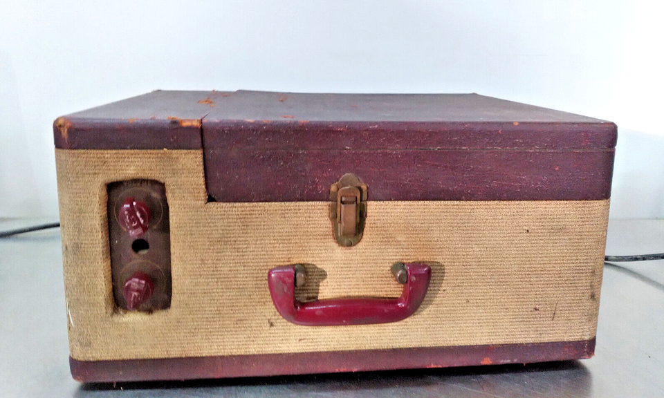 Webcor B-1024-1, Webcor Holiday ~ Portable Phonograph, Turntable ...