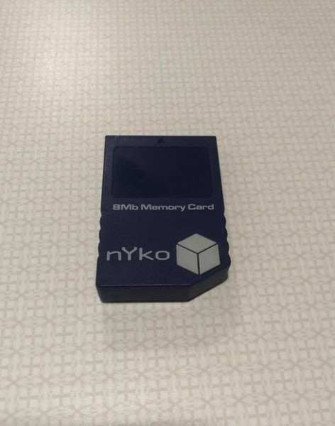 Nintendo GameCube Memory Card Nyko 8 MB Indigo Blue for sale online | eBay