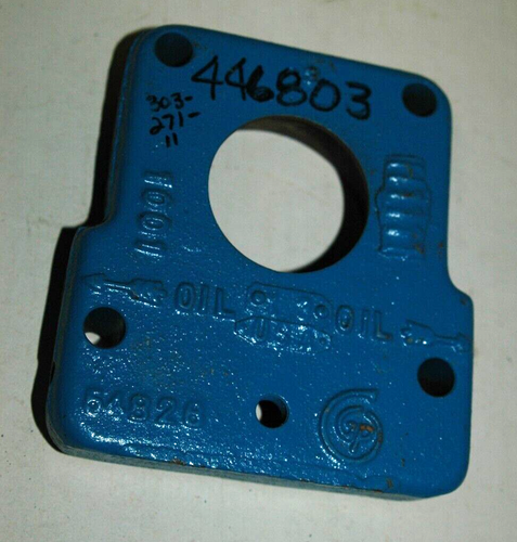 COVER, BEARING END ITEM 119A, FOR GOULDS PUMP 3316, SERIAL 287B163 SIZ ...