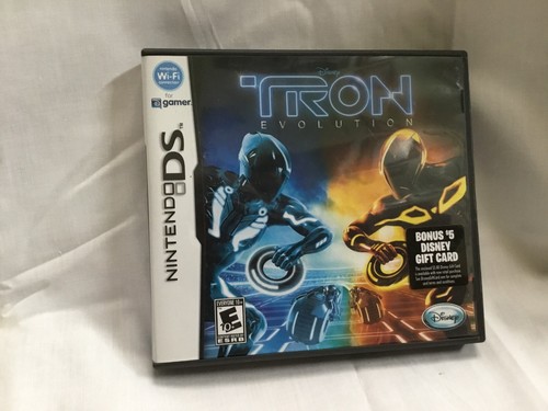 NINTENDO DS TRON EVOLUTION GAME COMPLETE WITH GAME AND BOOK HUGE ...
