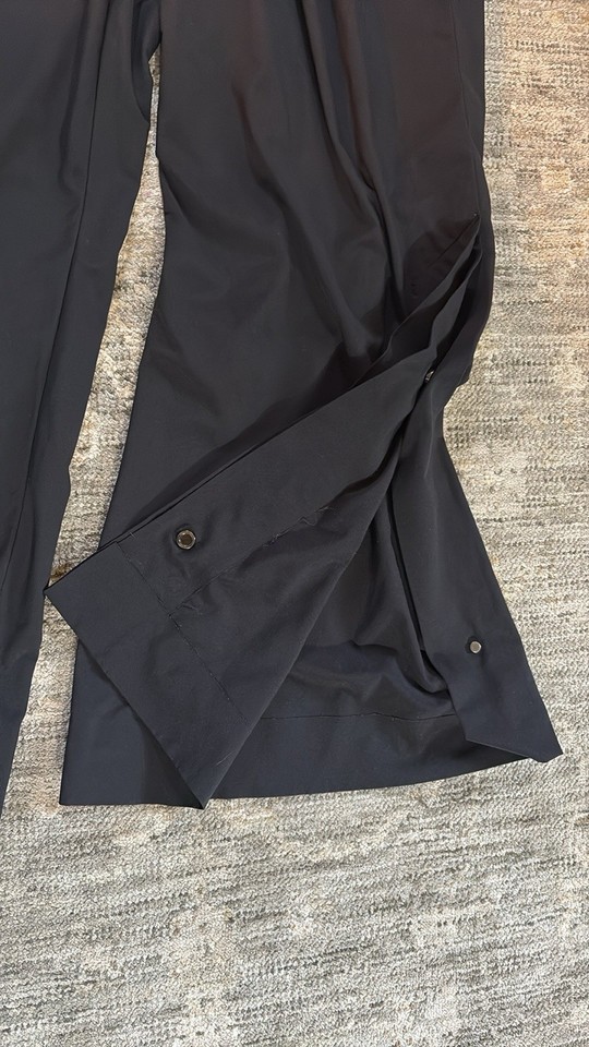 Athleta Women’s Size 6 Black Wide Leg Pants -25 In Inseam | eBay UK