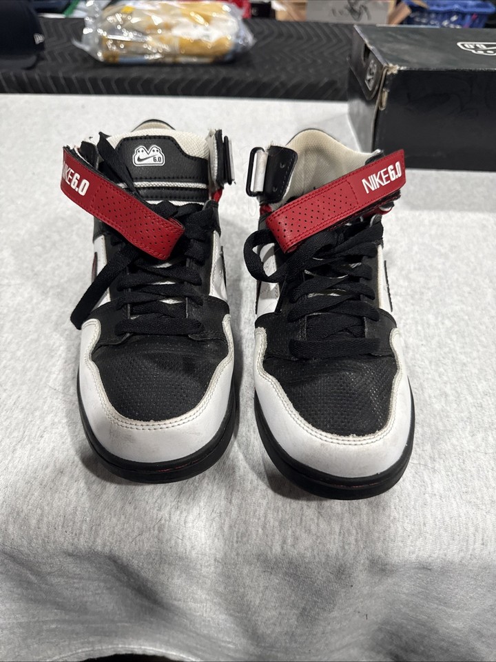 Nike 6.0 Mogan Mid 2 skate shoes Size 6.5Y 407716-001 Used With Box | eBay