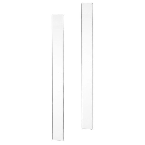 2 Pcs Pastry Rolling Guide Dough Leveler Sticks Thickness Ruler Biscuit ...