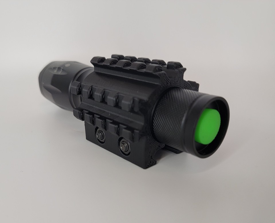 Tactical Flashlight - Weapon Light - Picatinny Mount - 2000 Lumen ...