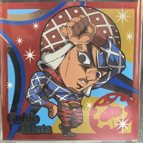 JoJo's Bizarre Adventure Golden Wind Normal Sticker Mista Hirohiko ...
