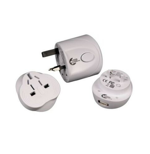 Swiss Travel Products S0043 SW WHT Universal Power Plug Adapter | eBay