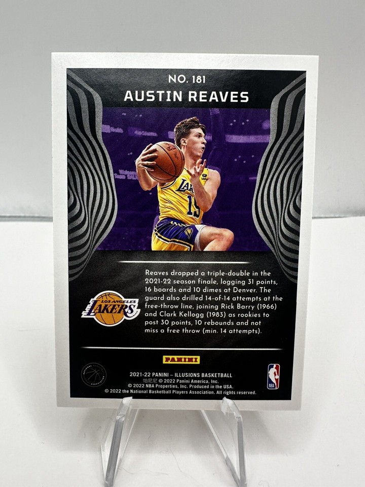 2021-22 Panini Illusions - Rookies #181 Austin Reaves Rookie Card | eBay